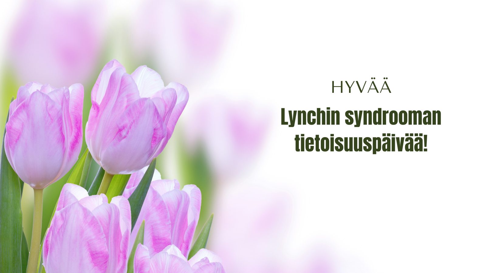 Hyvää Lynchin syndrooman tietoisuuspäivää! – Colores